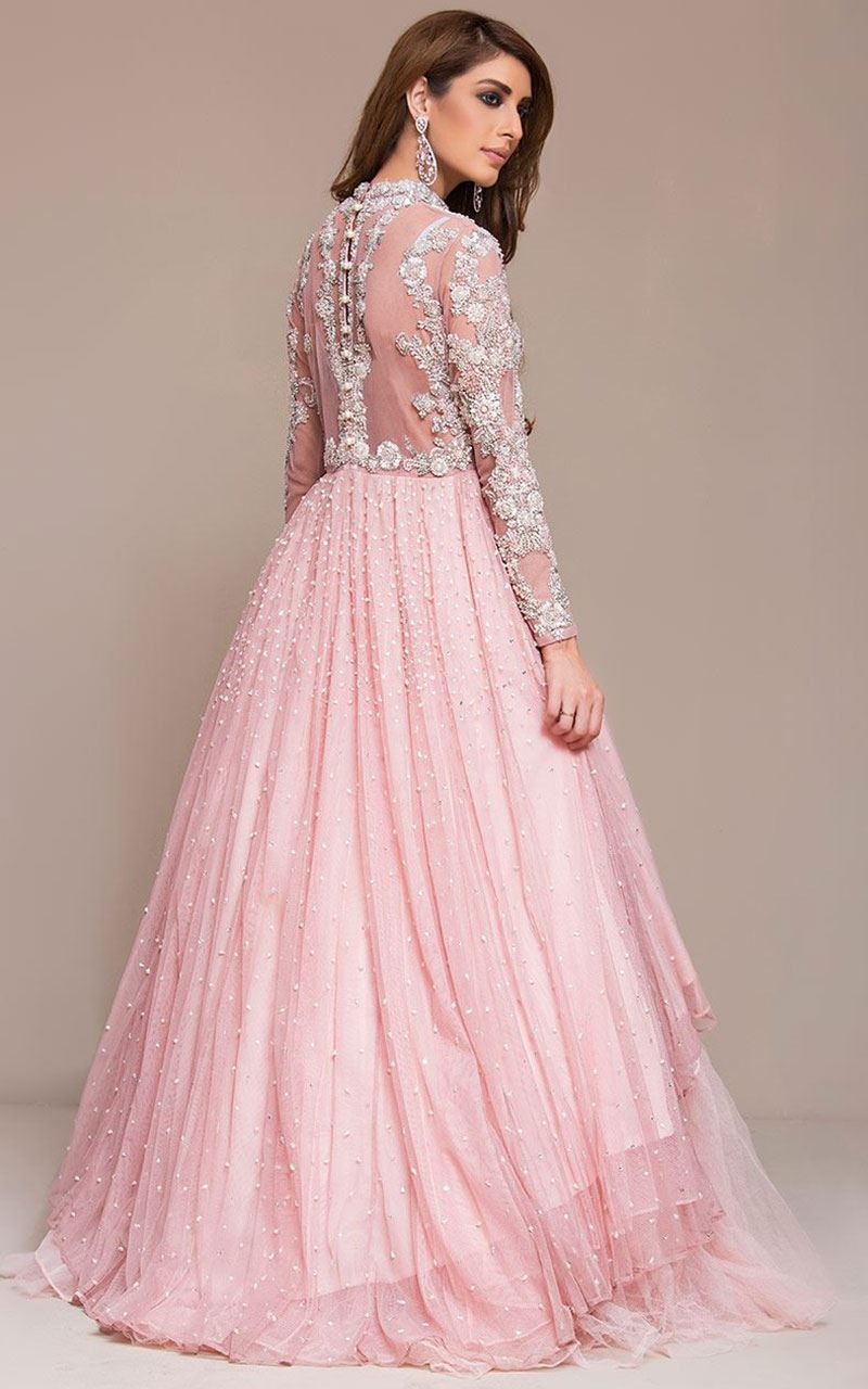 Blush pink gown