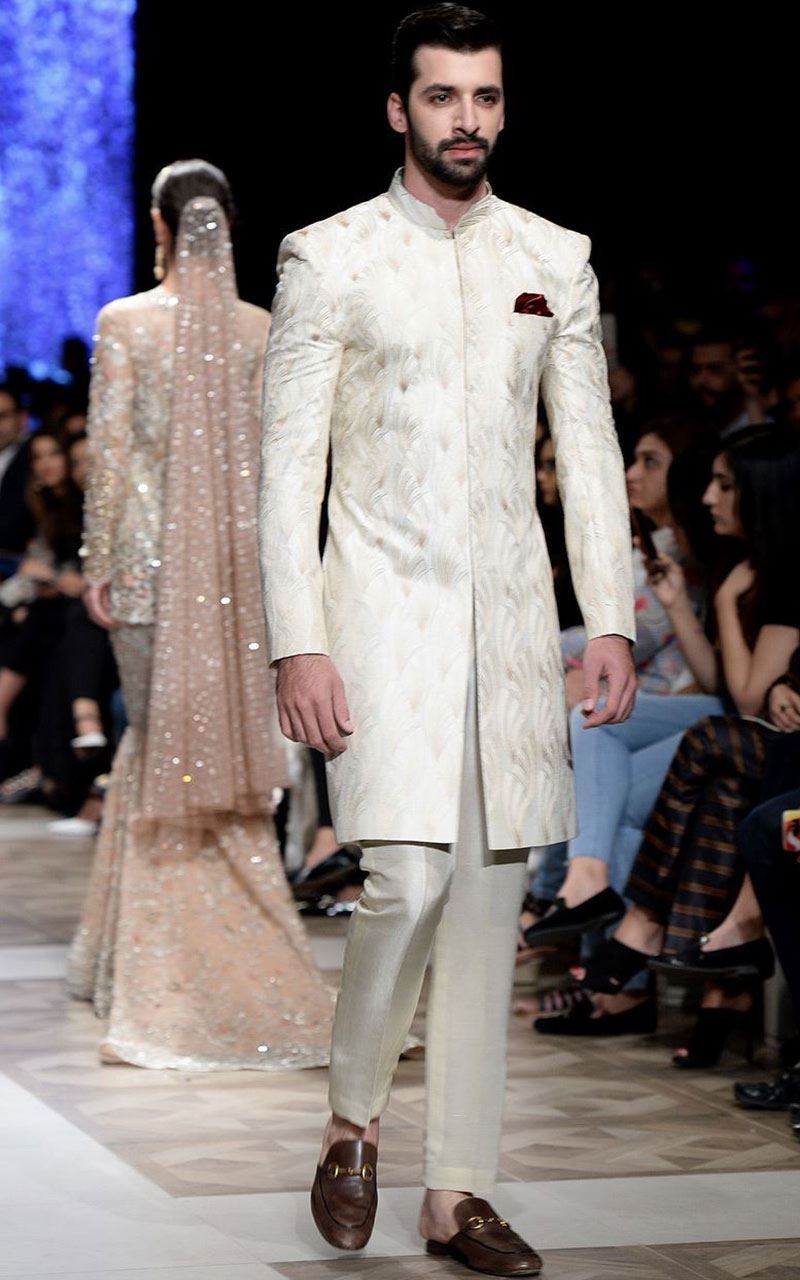 Ivory sherwani